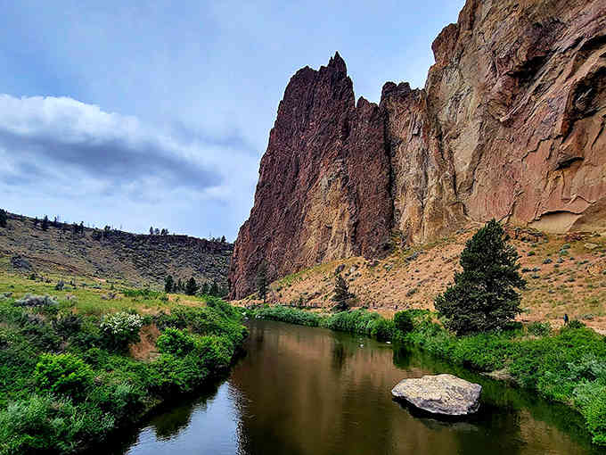 Standing beside this classic park sign marks the beginning of an unforgettable journey into Central Oregon's most surreal landscape.
