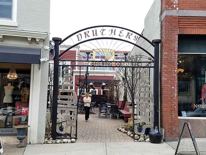 That entrance archway on Broadway welcoming you into what's about to become your new favorite spot.