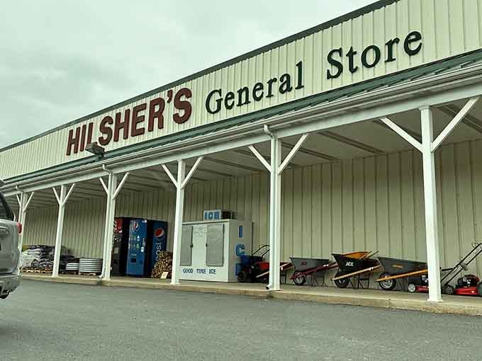 That classic storefront isn't just for show, it's your gateway to some seriously spectacular baked goods waiting inside.