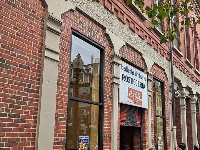That unassuming brick facade hides one of Boston's greatest culinary secrets, just waiting to be discovered.
