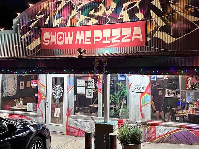 That bold sign says it all: no pretense, no gimmicks, just a straightforward promise of seriously good pizza ahead.