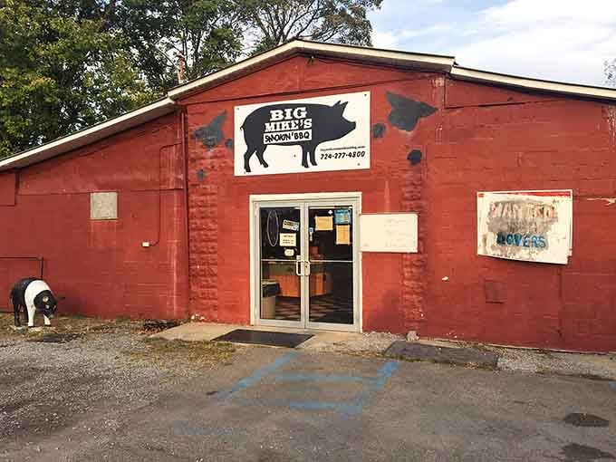 That red building holds more delicious secrets than your grandmother's recipe box ever dreamed of having.