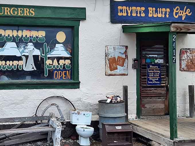 That weathered exterior isn't trying to impress anyone, and that's exactly why it impresses everyone who finds it.