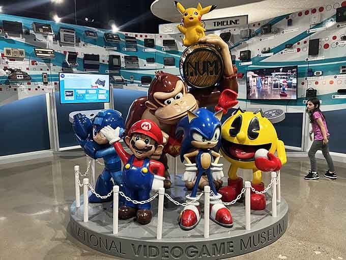 When your favorite video game characters assemble like the Avengers, except with better mustaches and way more nostalgia.