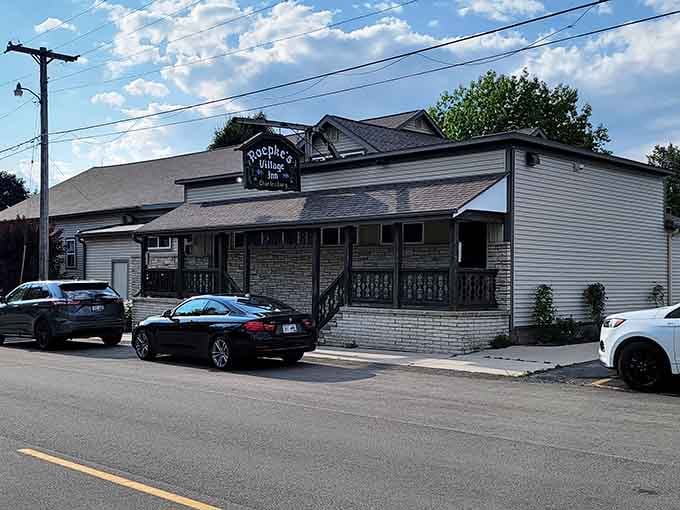 That unassuming exterior hides some of the best beef in Wisconsin, proving you can't judge a supper club by its siding.