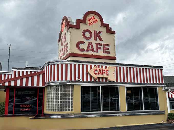 Classic diner architecture meets modern Atlanta, proving some things really do get better with age and proper maintenance.