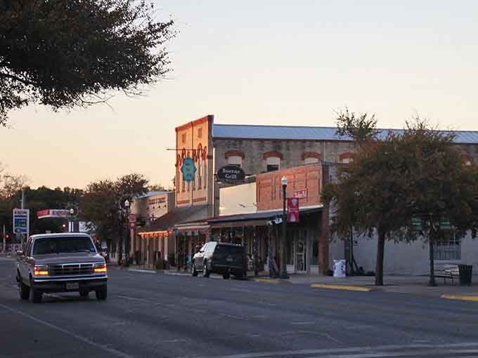 Historic storefronts line Main Street like a perfectly preserved time capsule you can actually walk through and touch.