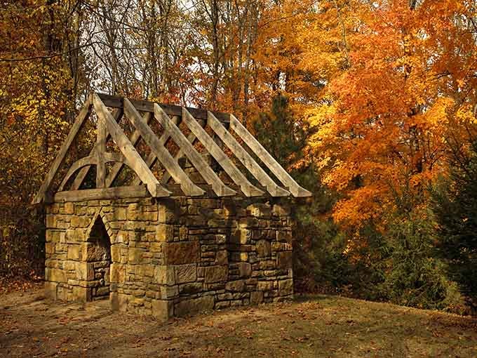 This charming stone cottage looks like it wandered straight out of a fairy tale and decided to stay.