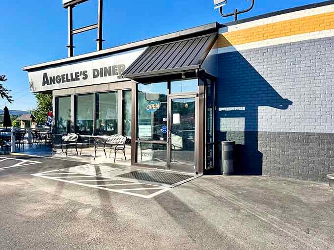 When a diner looks this inviting from the outside, you know the folks inside take pride in what they're serving up daily.