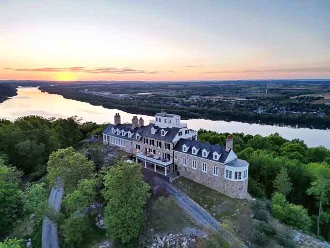 That moment when you realize Pennsylvania has been hiding its own English manor house all along.