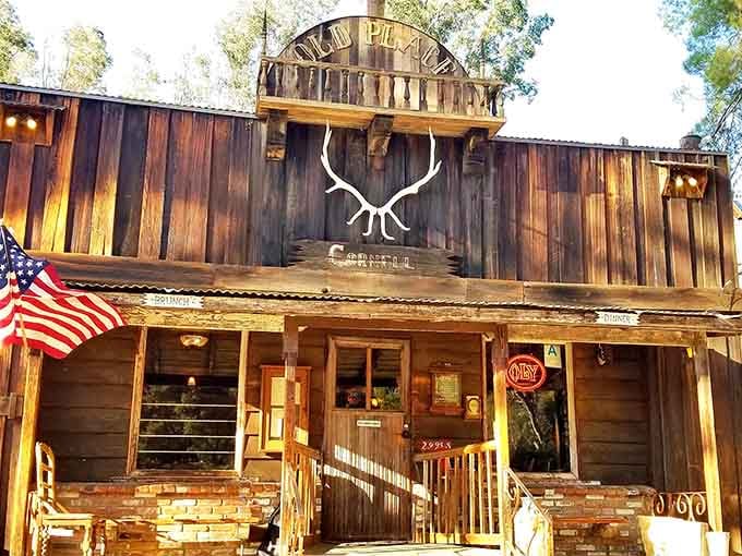 The exterior patio space invites lingering conversations over meals, surrounded by mountains and memories waiting to be made.