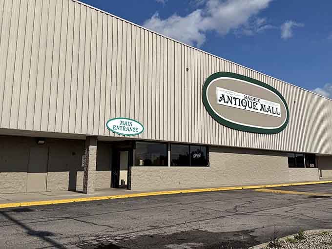 From the outside, it looks like any warehouse, but inside lies a treasure hunter's paradise waiting.