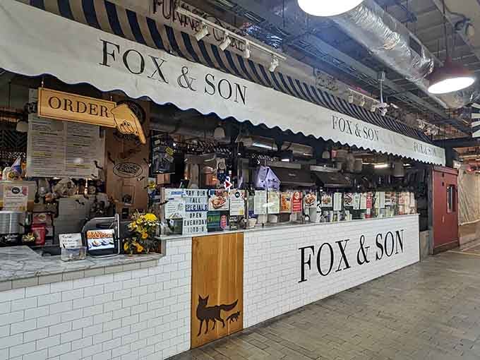 Fancy a corn dog? Stop by Fox & Son in Philly for a gourmet twist on your favorite fairground classic!
