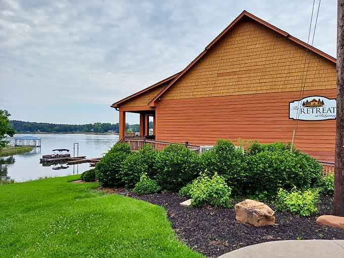 That warm wood glow isn't just good lighting, it's your stomach's way of saying you've arrived somewhere special.