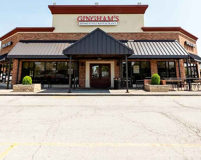 That welcoming entrance practically begs you to come inside and loosen your belt a notch or three before you even sit down.