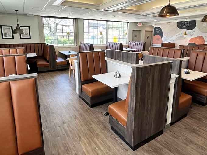 This cozy, inviting spot is the perfect place for a delicious meal and your new favorite pie.