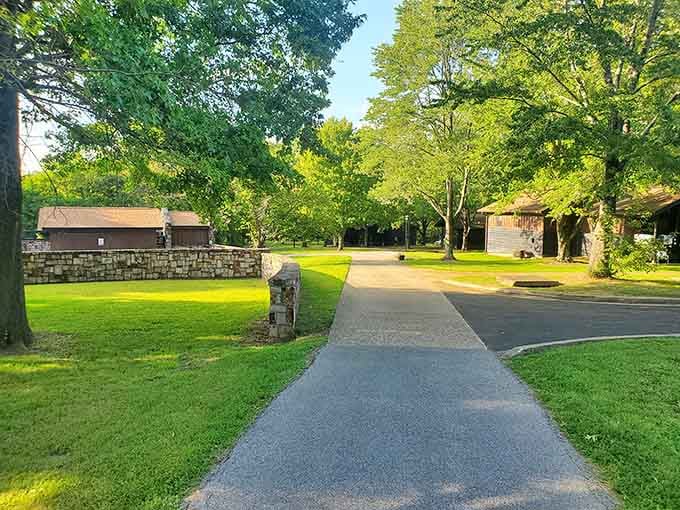 The welcoming entrance sets the stage for adventures that'll make your fitness tracker think it's malfunctioning.