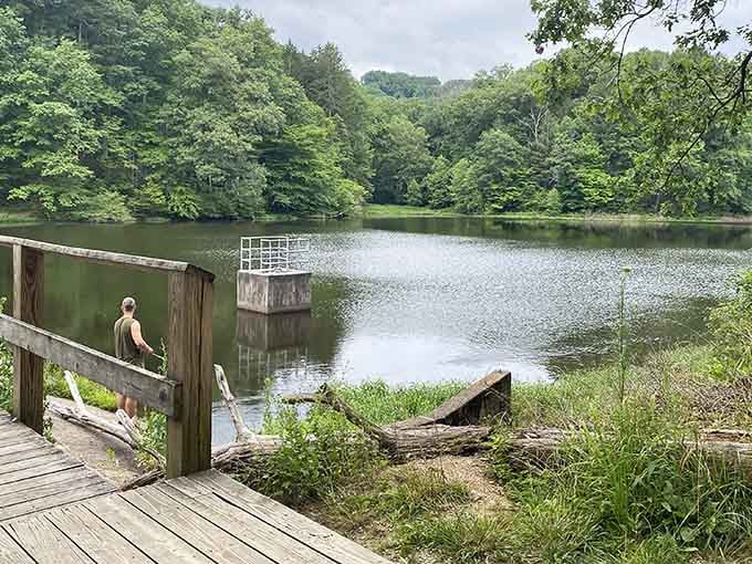 This tranquil fishing spot proves Indiana's been hiding its own slice of paradise all along.