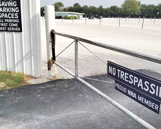 The entrance gate stands open like an invitation to step back into an era when entertainment was simpler but somehow more memorable.