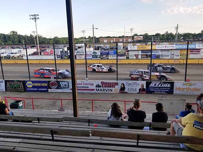 Viking Speedway proves that modern Minnesotans prefer their Vikings on wheels rather than in longboats.