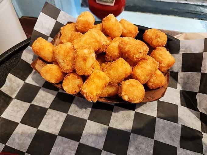 Tater tots aren't just for kids anymore, especially when they're this crispy and addictive in every single golden bite.