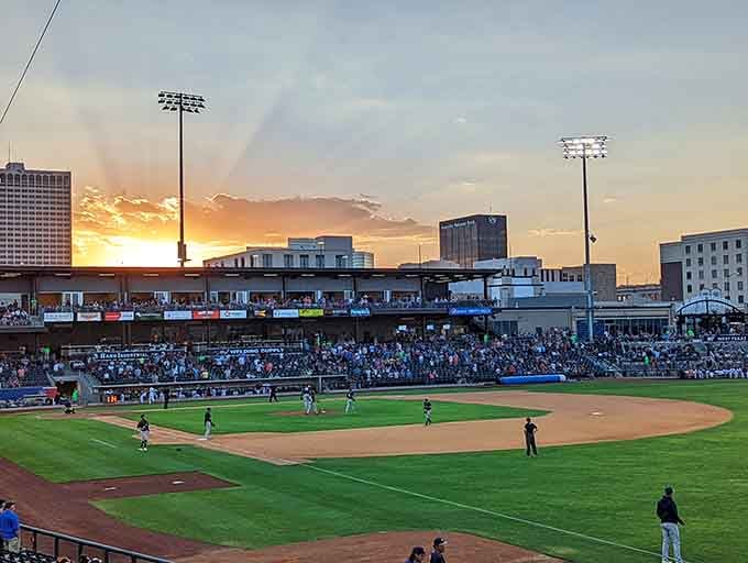 Hodgetown brings minor league baseball magic to downtown, where tickets won't require a second mortgage to enjoy.