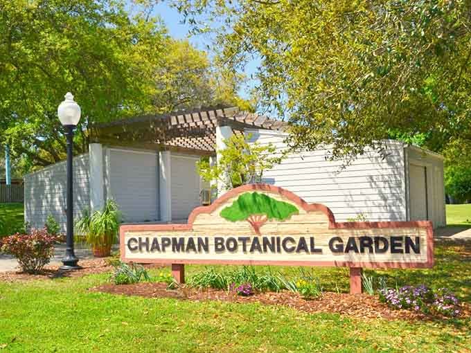 Chapman Botanical Garden offers a peaceful escape where the only thing you need to worry about is remembering your reading glasses.
