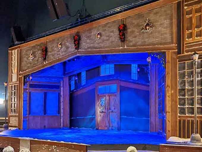 The stage set looks ready for a performance that'll make you forget your phone exists for two glorious hours.