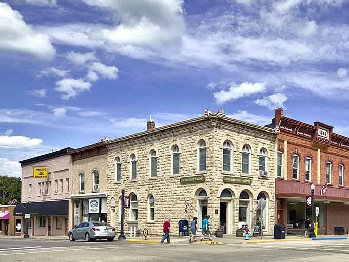 Downtown Baraboo's historic buildings prove that architectural character doesn't require a big-city price tag to thrive here.