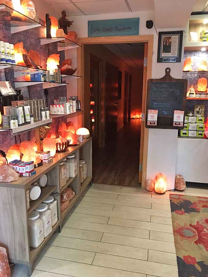 The entrance to the salt cave glows invitingly, beckoning you to leave the ordinary world behind for something genuinely extraordinary.