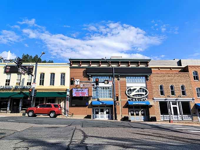 Historic facades blend seamlessly with modern casinos, creating a timeline you can literally walk through downtown.