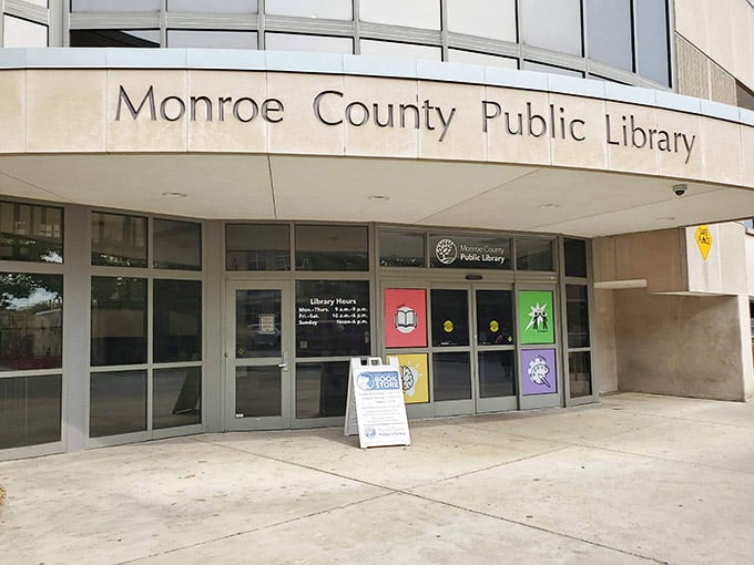 Monroe County Public Library offers more than books; it's a community hub where neighbors still gather and connect.