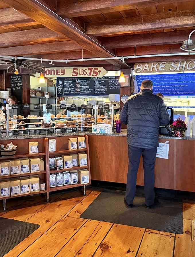 Order at the counter, watch the magic happen, and try not to buy everything in those tempting display cases.