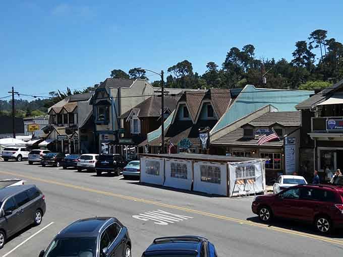 Main Street charm meets coastal California, and suddenly your former commute seems like a distant, unpleasant dream you've forgotten.