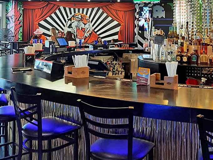 The bar where craft cocktails and classic gaming collide in the most delightful way imaginable for adults.