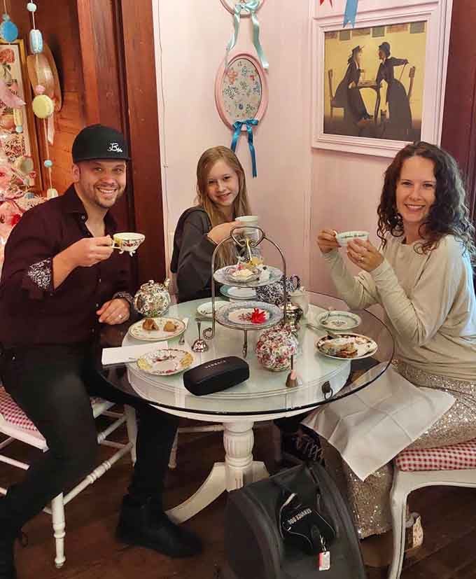 When the whole family gets into the tea party spirit, magic happens around mismatched chairs and delicate teacups.