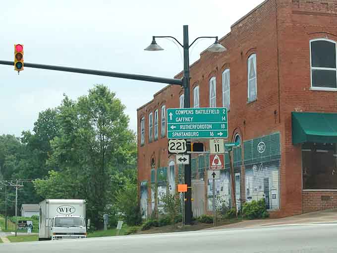 Downtown streets that remember when life moved slower and people actually waved at strangers passing by.