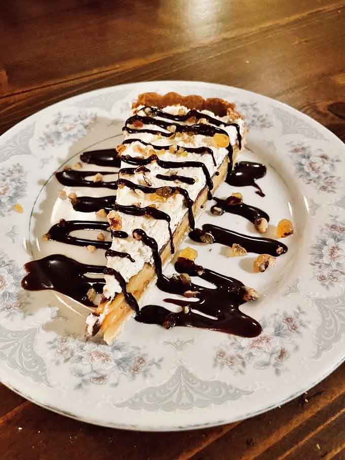 Layers of chocolate, caramel, and nuts create a dessert that's basically a love letter to your taste buds.