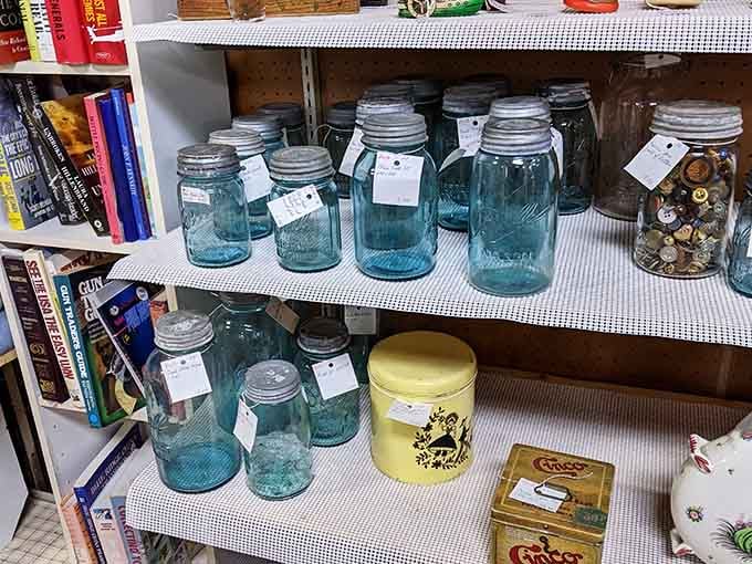 Those blue Ball jars your grandmother used for canning are now coveted collectibles worth hunting down.