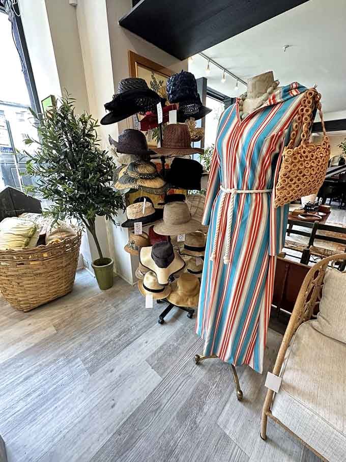 Summer dresses and straw hats creating vacation vibes without requiring an actual vacation budget.