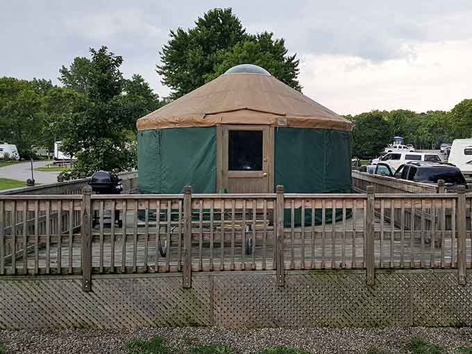 Yurt camping offers the perfect middle ground between roughing it and admitting you really love indoor plumbing.