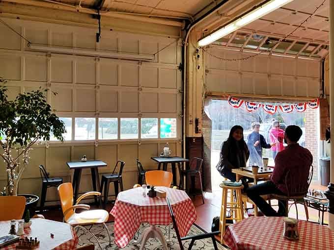 Real people enjoying real coffee in a real firehouse is exactly the kind of authentic experience we all crave.