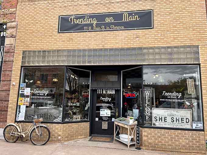 Trending on Main proves that boutique shopping and vintage hunting can coexist peacefully in one charming downtown storefront.