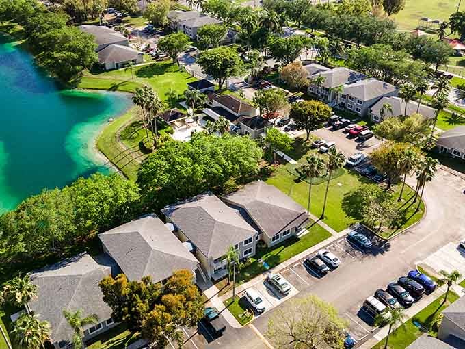 River Oaks Apartments: proof that waterfront living doesn't require selling your firstborn or winning the lottery jackpot.
