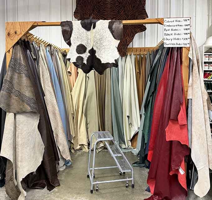 Real cowhide and leather options that'll make your Western-themed den or rustic living room look like a million bucks.