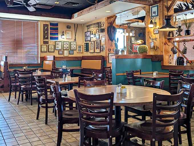 Rustic decor and comfortable booths create the perfect setting for making memories over seriously good food.