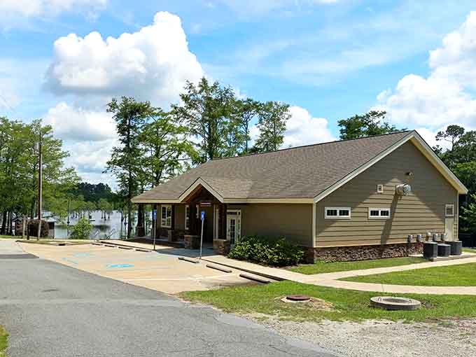 The park's conference center provides modern amenities without sacrificing the rustic charm that makes this place so special and inviting.