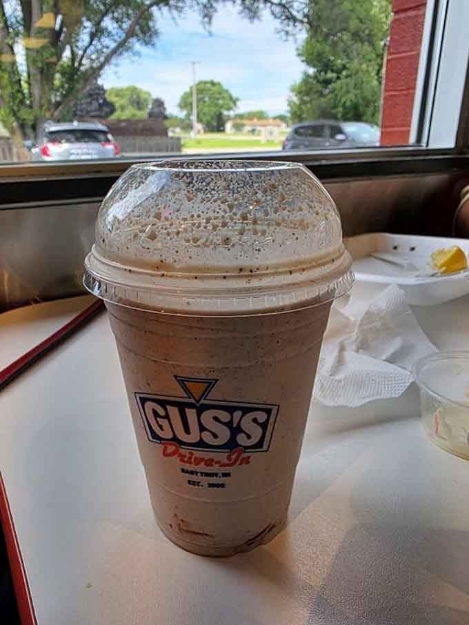 An Oreo shake so thick your straw stands at attention&mdash;this is dairy engineering at its finest, folks.