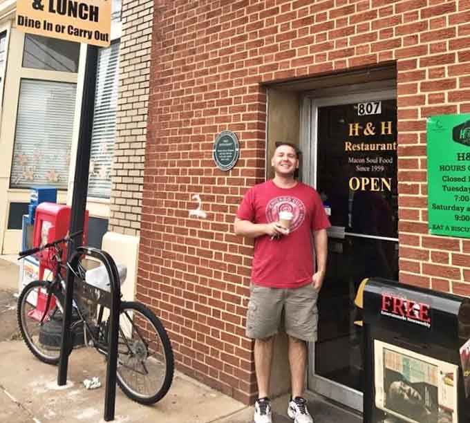 That "OPEN" sign is the most beautiful word in the English language when you're hungry for soul food.