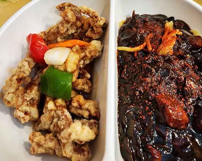 When regular jjamppong isn't enough seafood for you, this loaded version answers your prayers with extra everything.